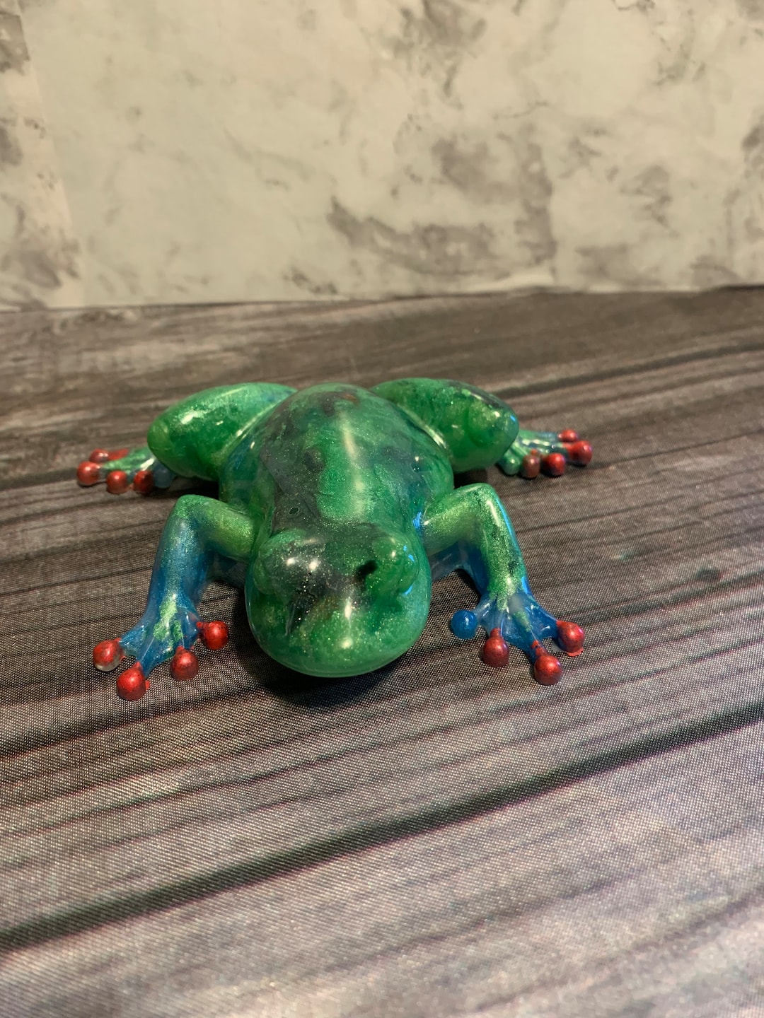 Resin Frog | Custom | One of a Kind | Paper Weight - Etsy
