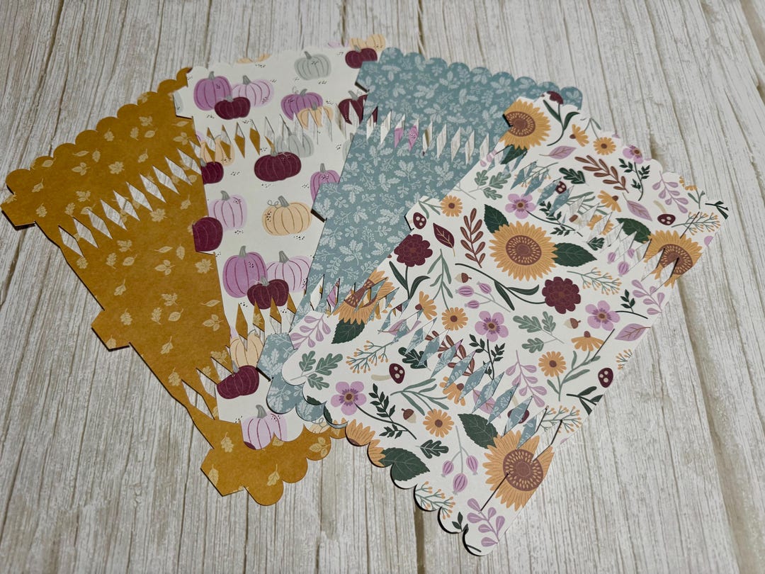 DIY Thanksgiving/fall Holiday Crackers | Set of 4 | Craft Night With ...