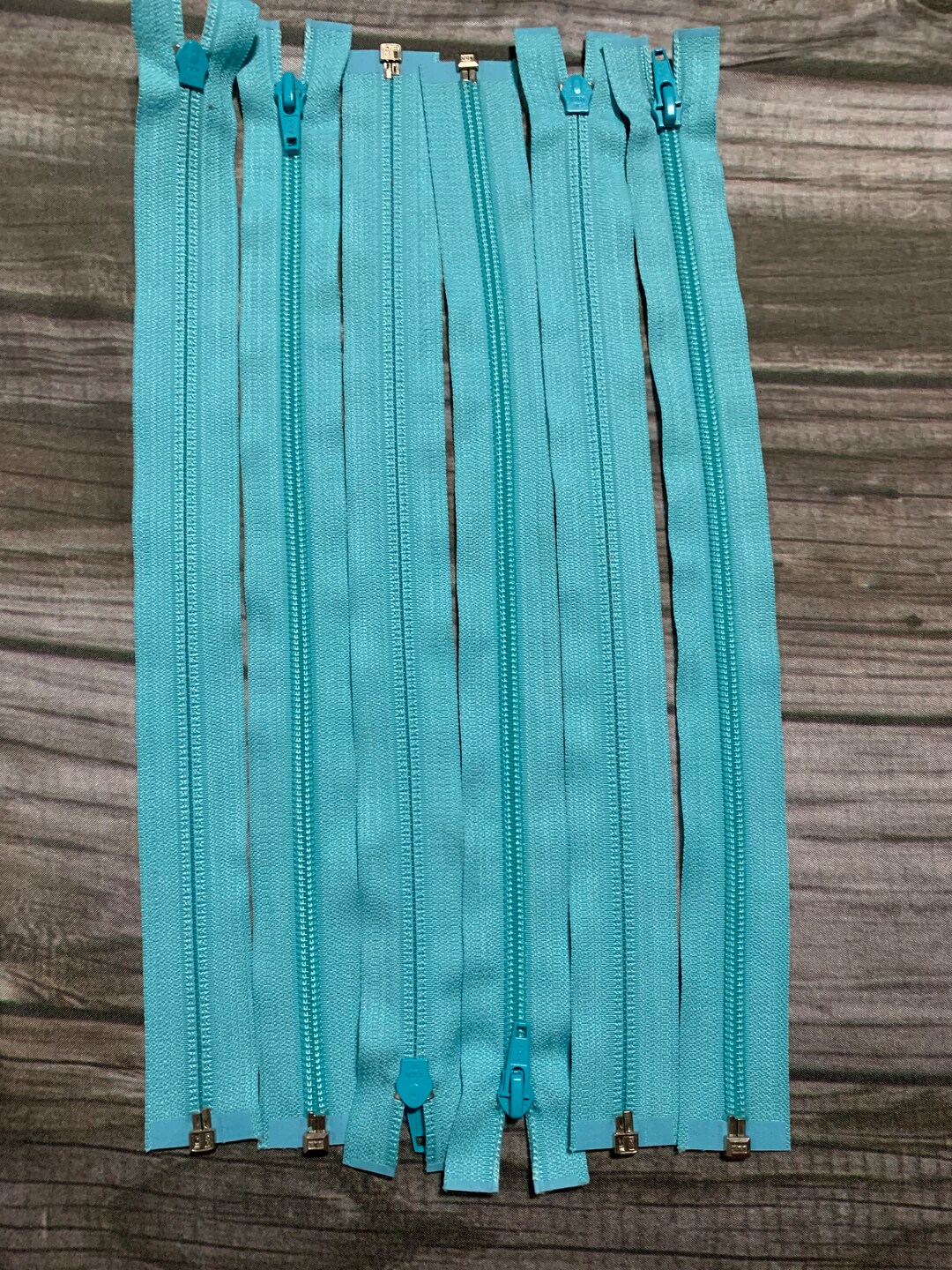 Light Blue YKK Nylon Zipper: 14" Closed End - Etsy