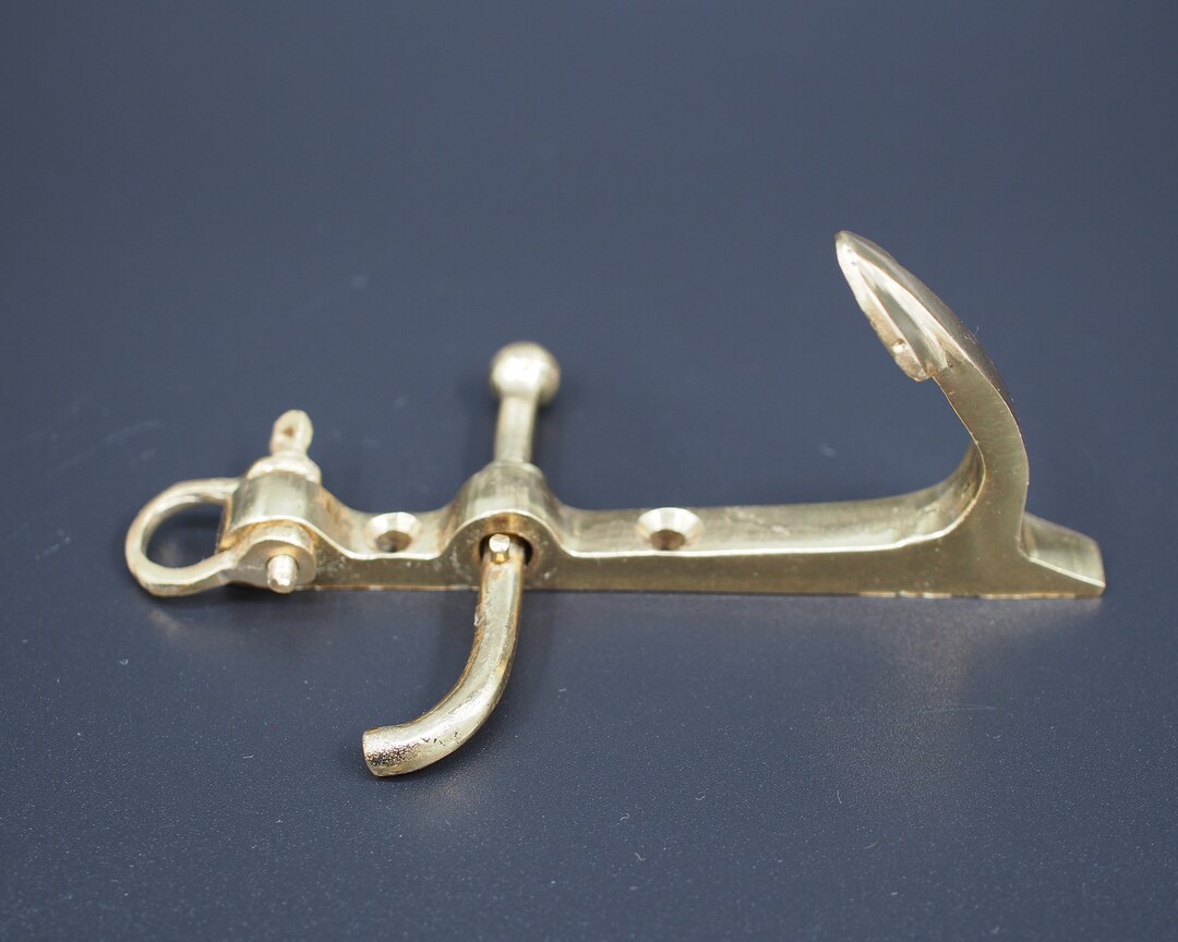 Original Brass Anchor Clothes Hanger, Vintage Hanger, Collectibles for ...