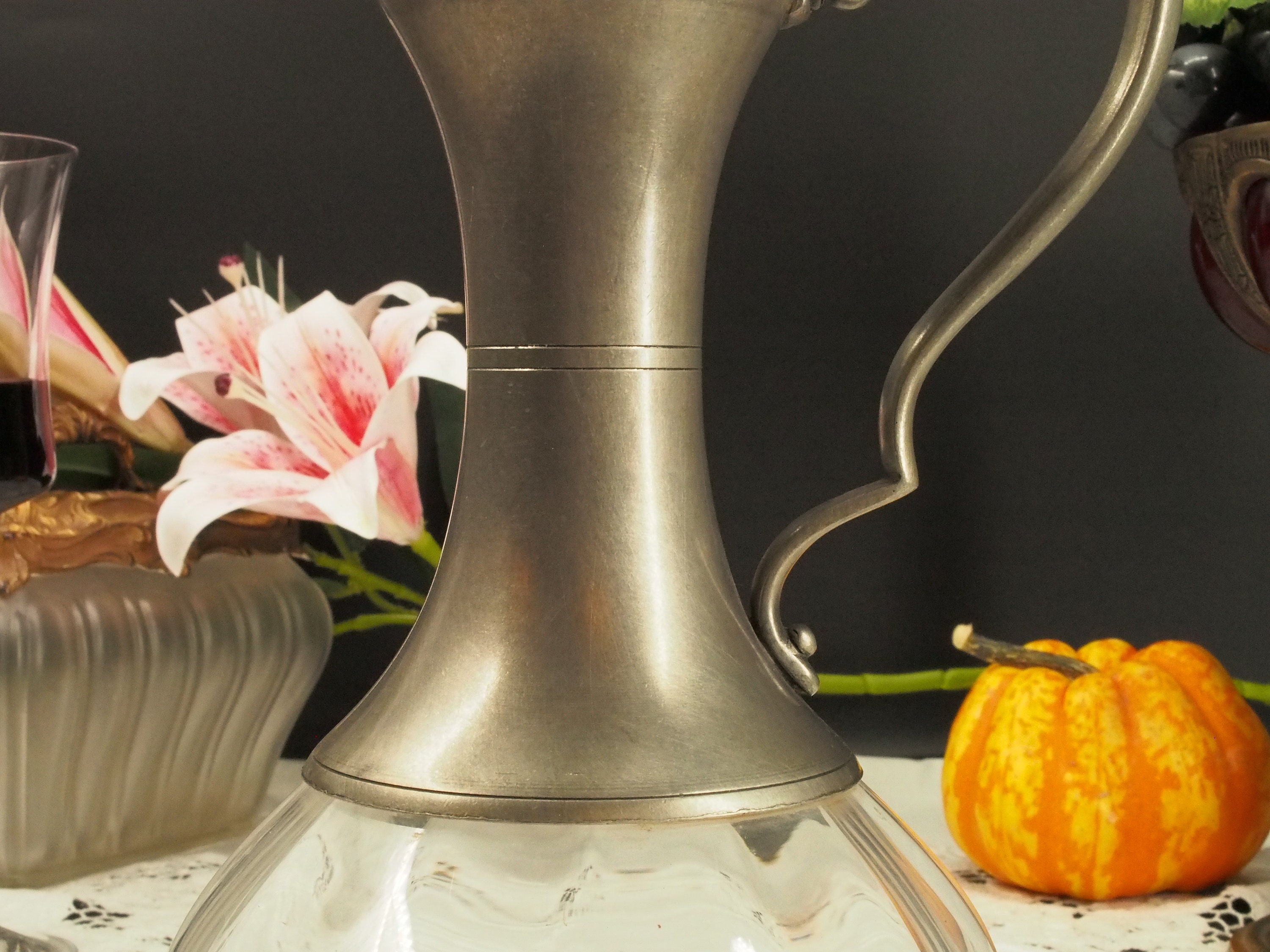 Sealed Basic Royal Vintage Carafe, Antique French Original Cork Stopper ...