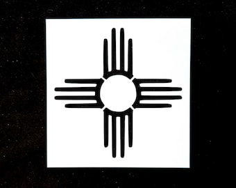 Large Zia Stencil - Etsy