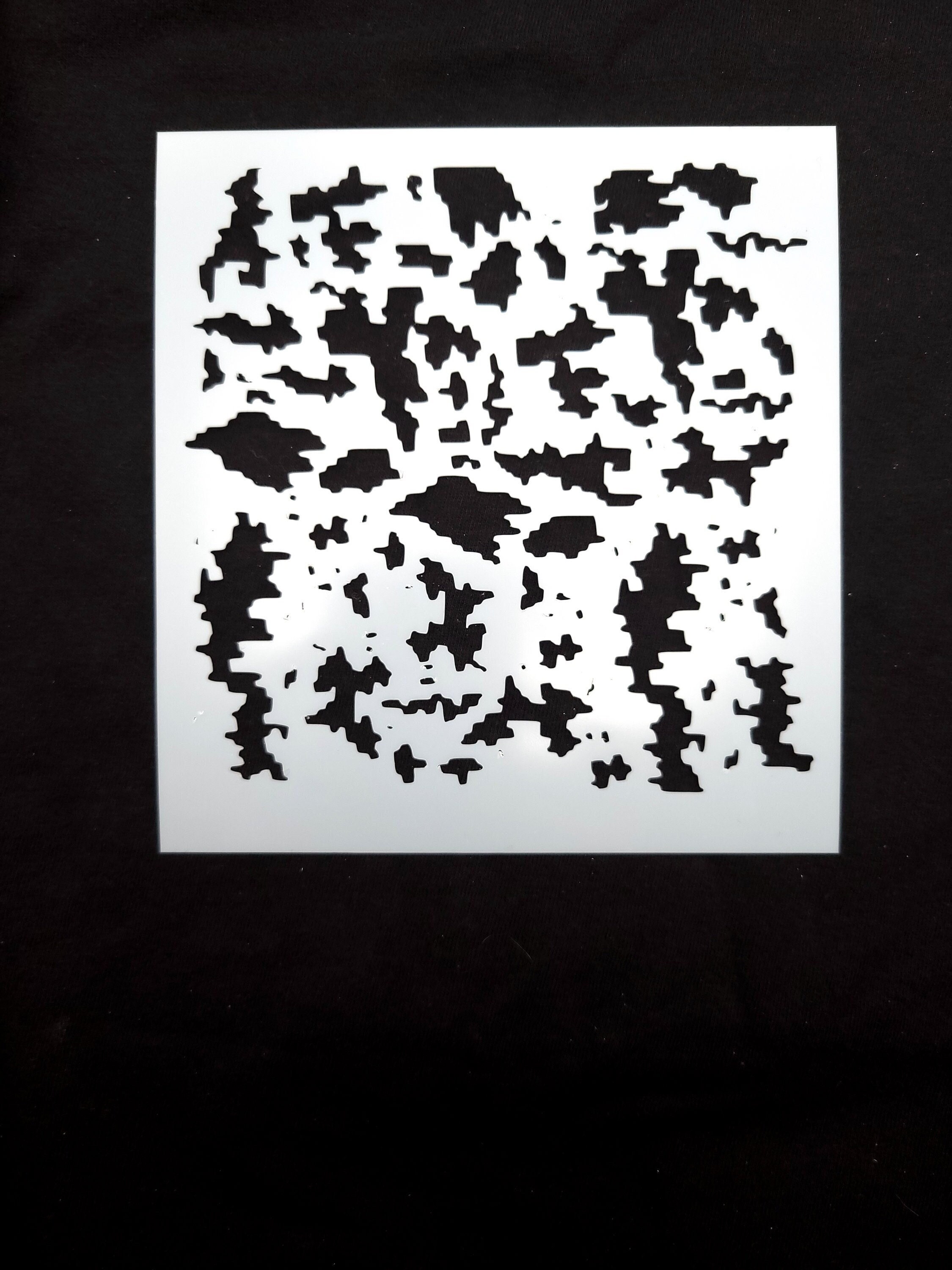Digital Camo Stencil