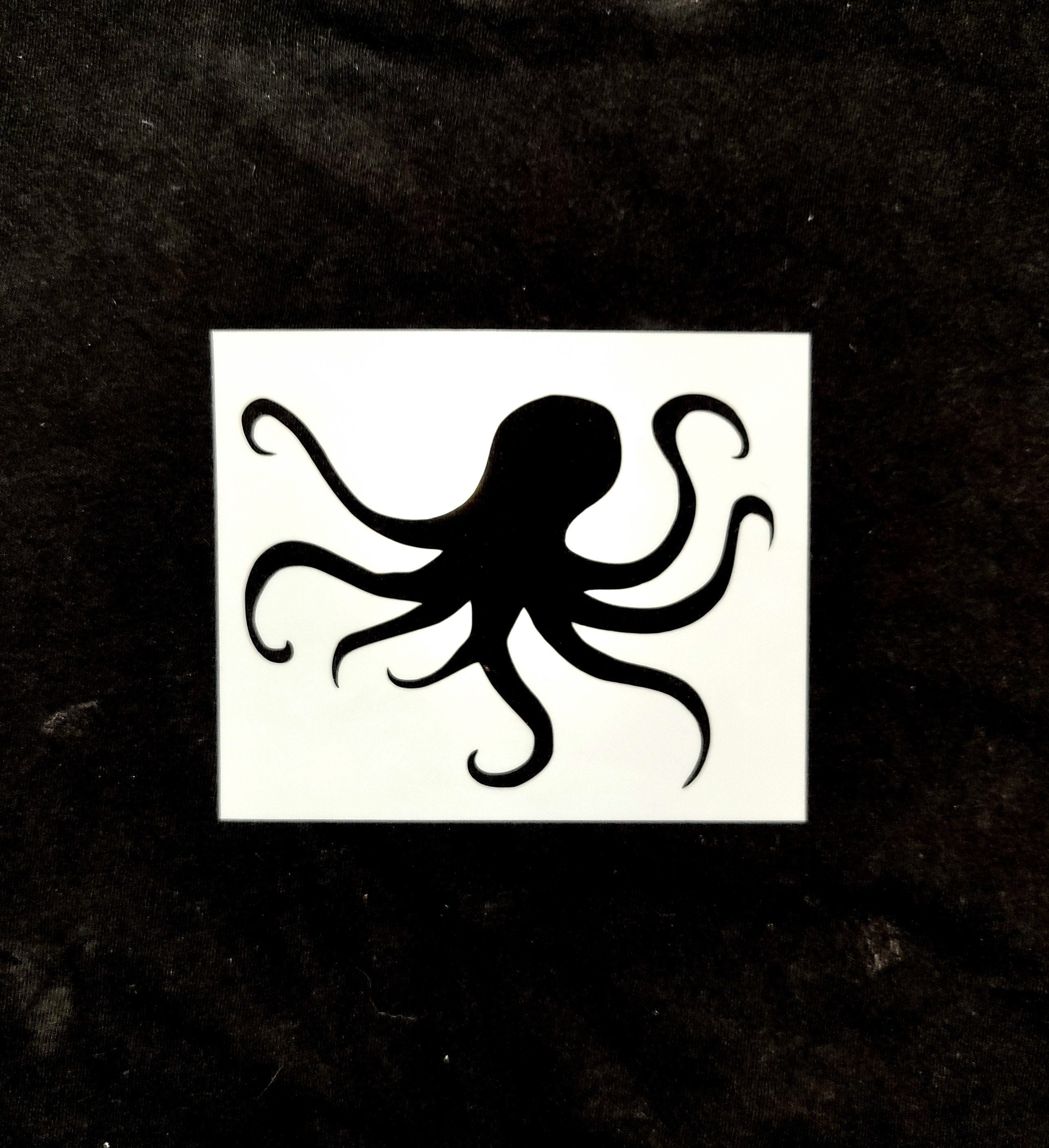 Octopus Stencil