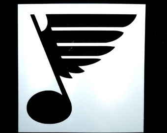 St. Louis Blues Note Svg - Etsy