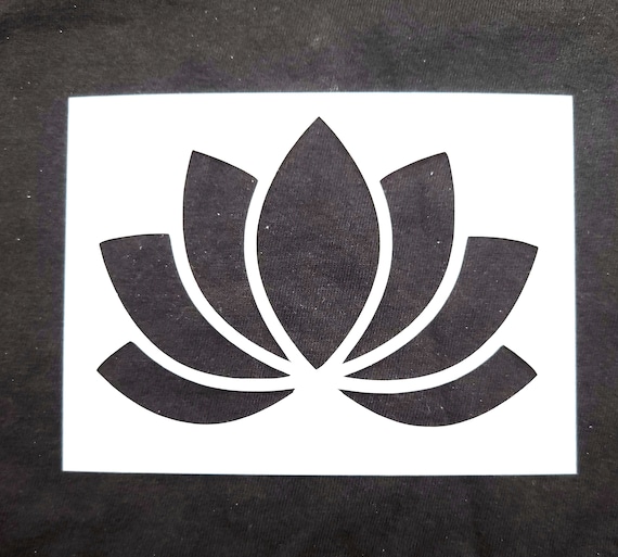 Lotus Stencil