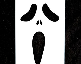 Scream Stencil - Etsy