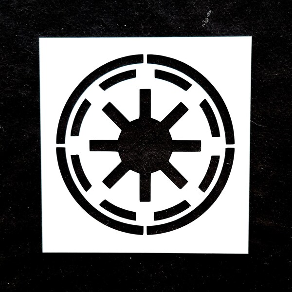 Galactic Republic Stencil - Etsy