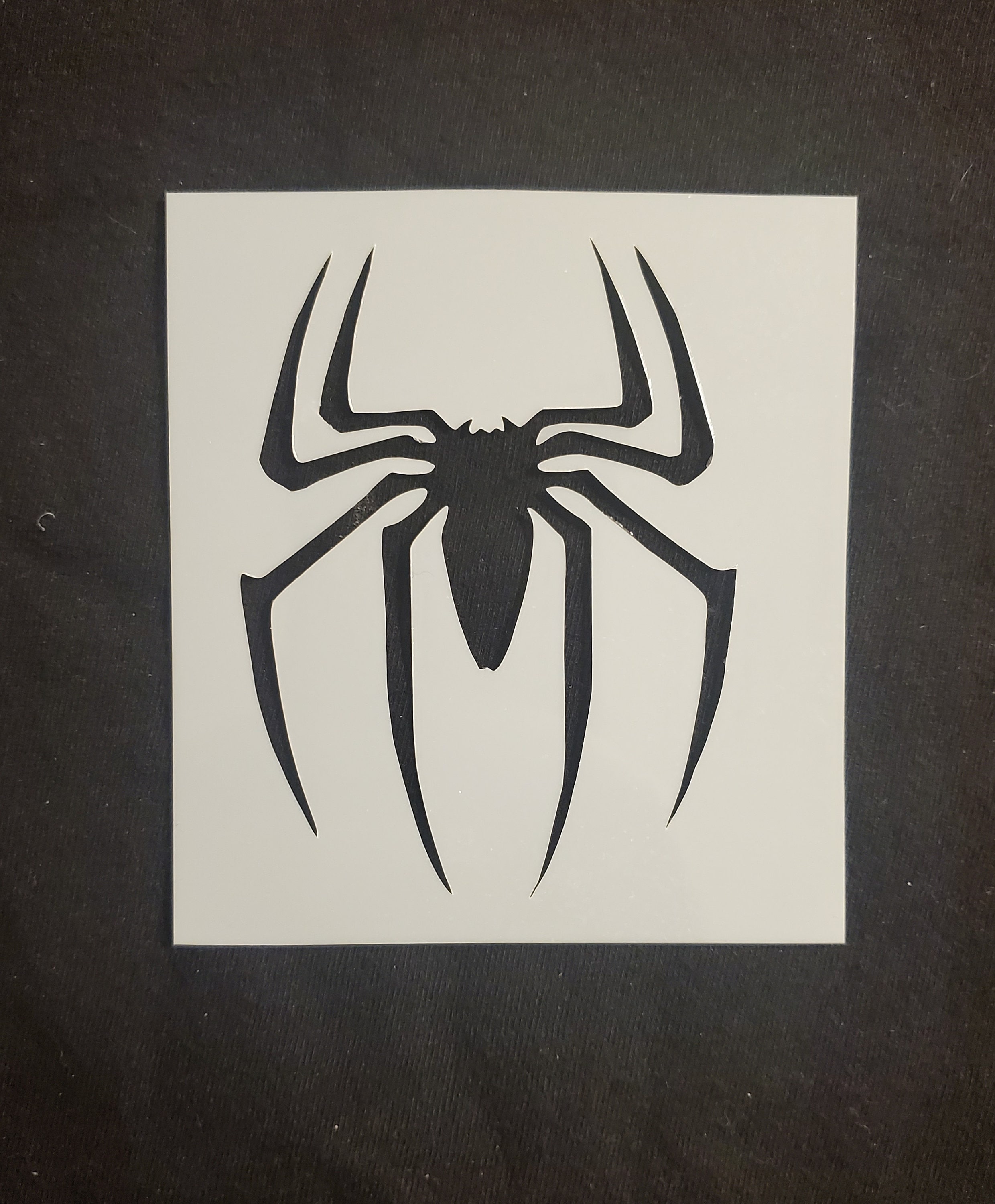 Spiderman Spider Stencil