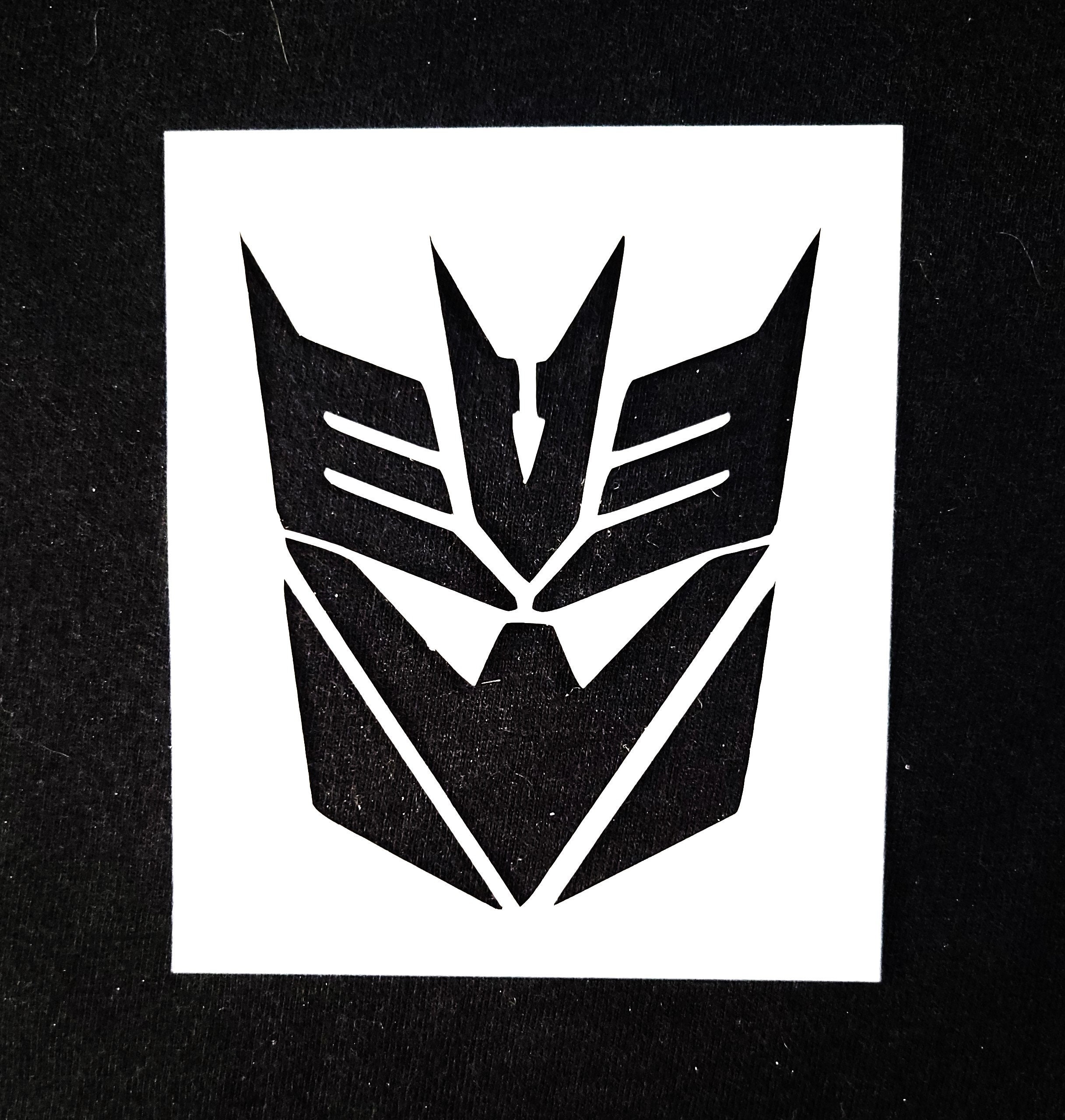 Transformers Decepticon Logo Outline