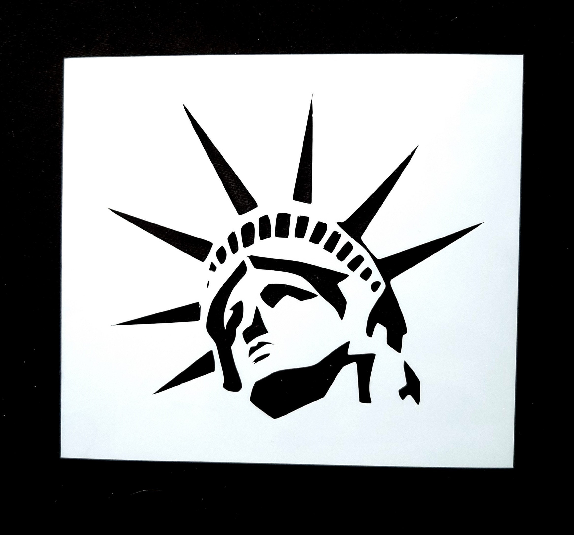 Statue Of Liberty Face Drawing