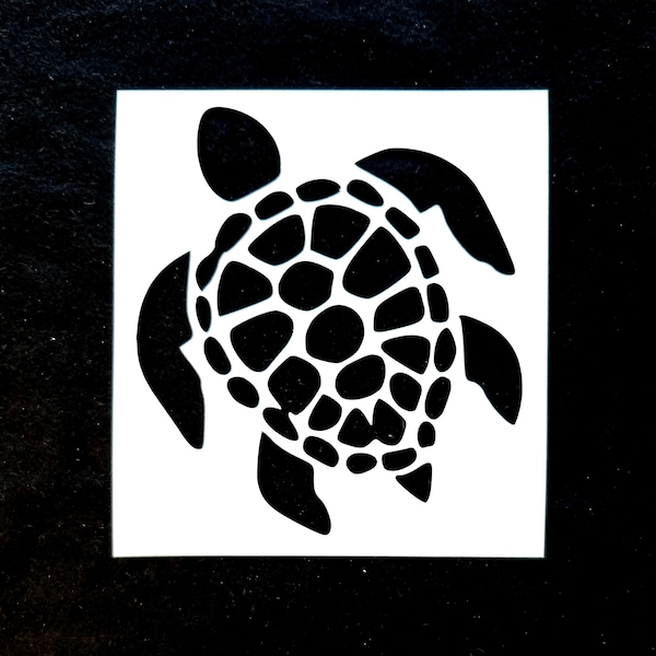 Turtle Stencil - Etsy
