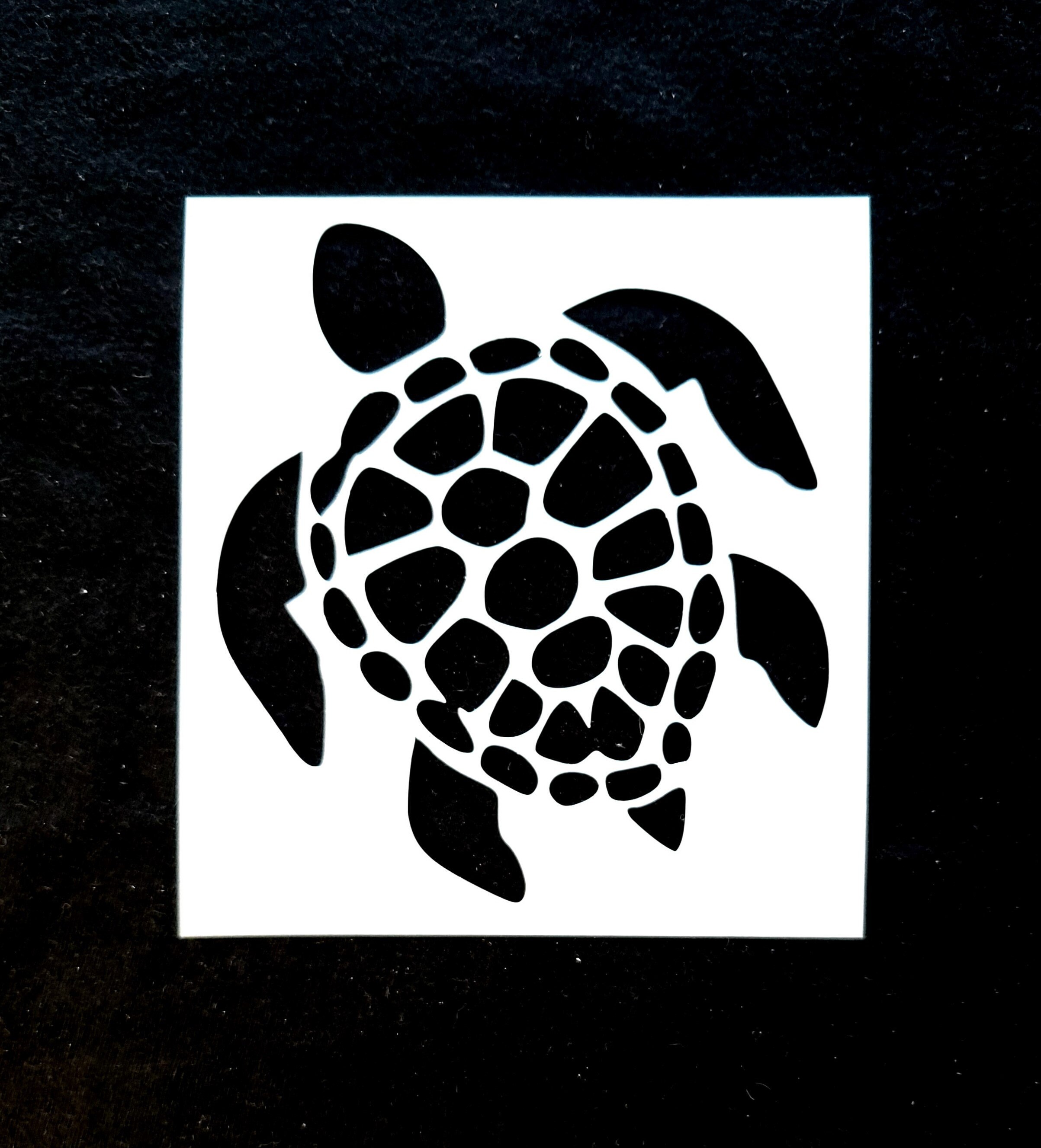 Baby Turtle Stencil