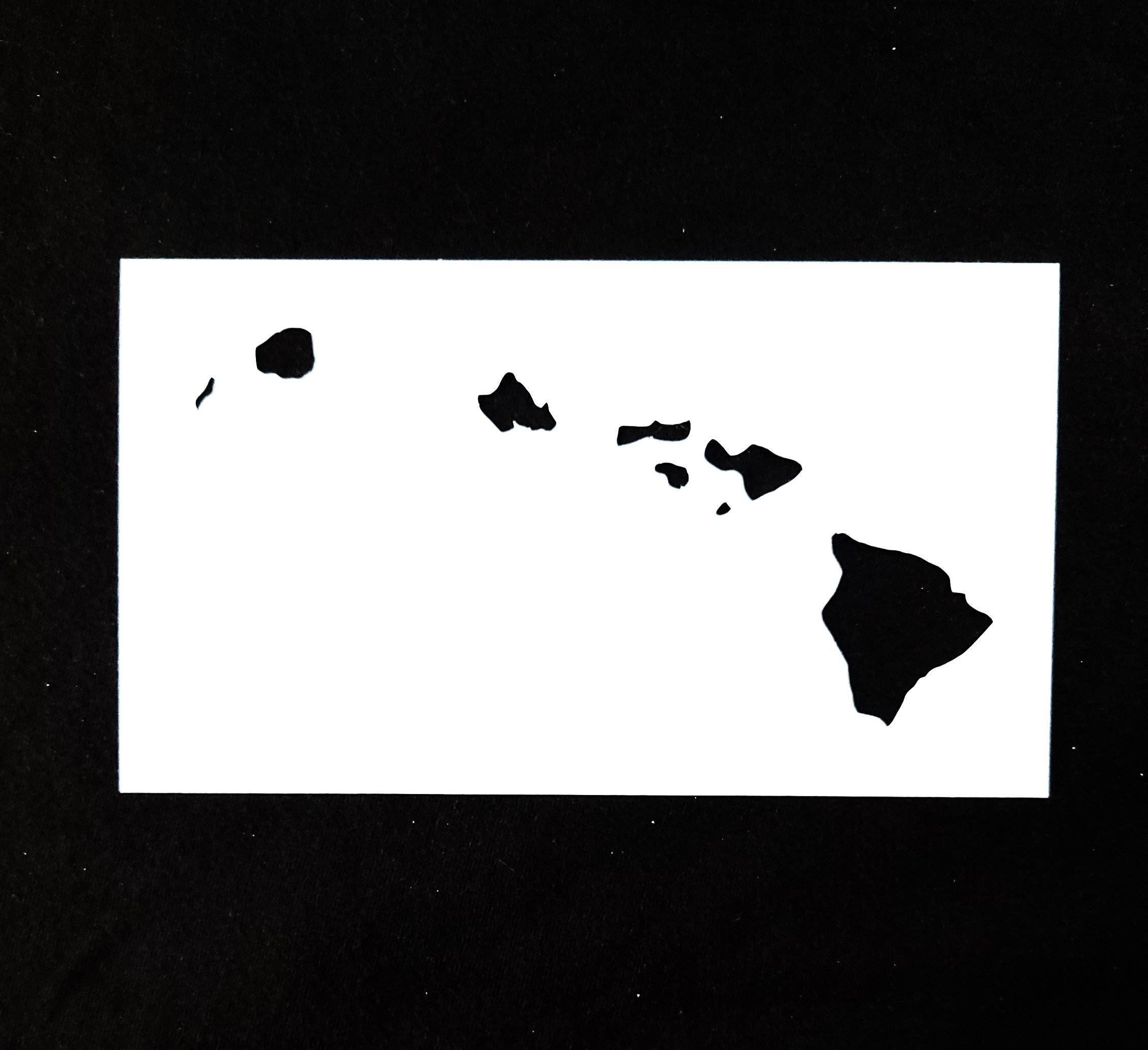 Hawaiian Islands Silhouette
