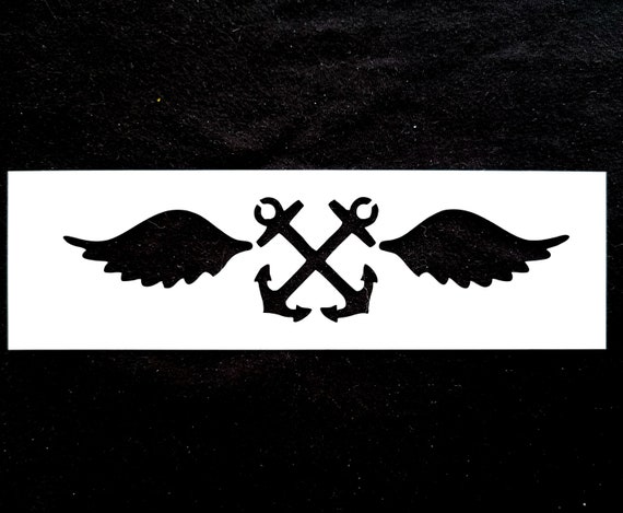 Stencils & Templates cutting svg dxf and jpg. Aviation Boatswain png ...