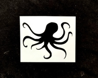 Octopus Stencil | Etsy