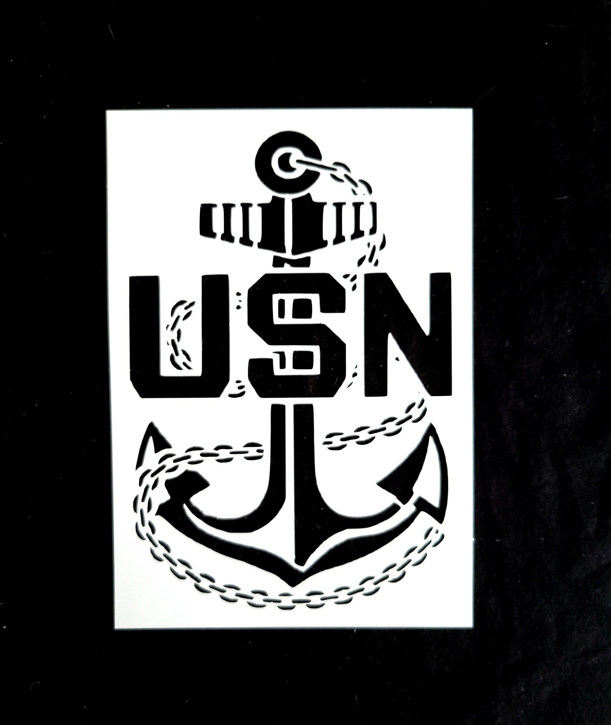 Chiefs Symbol Stencil