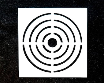 Metal Target Stencil - Etsy