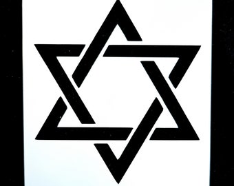 20 100 Star of David Stencils for Etching on Glass / Craft - Etsy