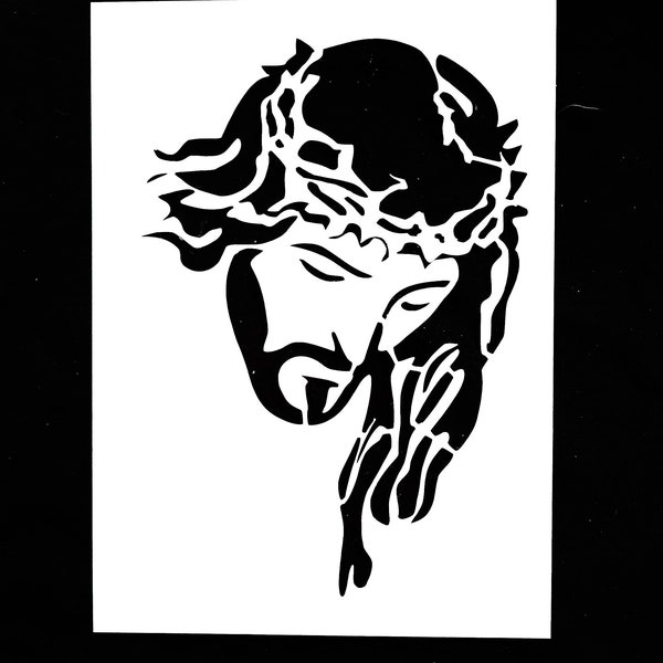 Jesus Silhouette Painting - Etsy
