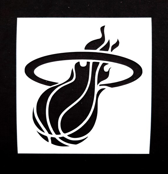 Nba Logo Black And White Stencil
