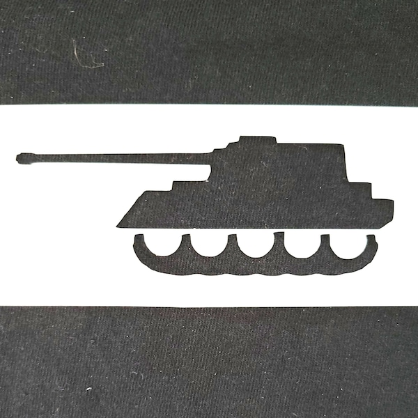 Army Tank Silhouette - Etsy