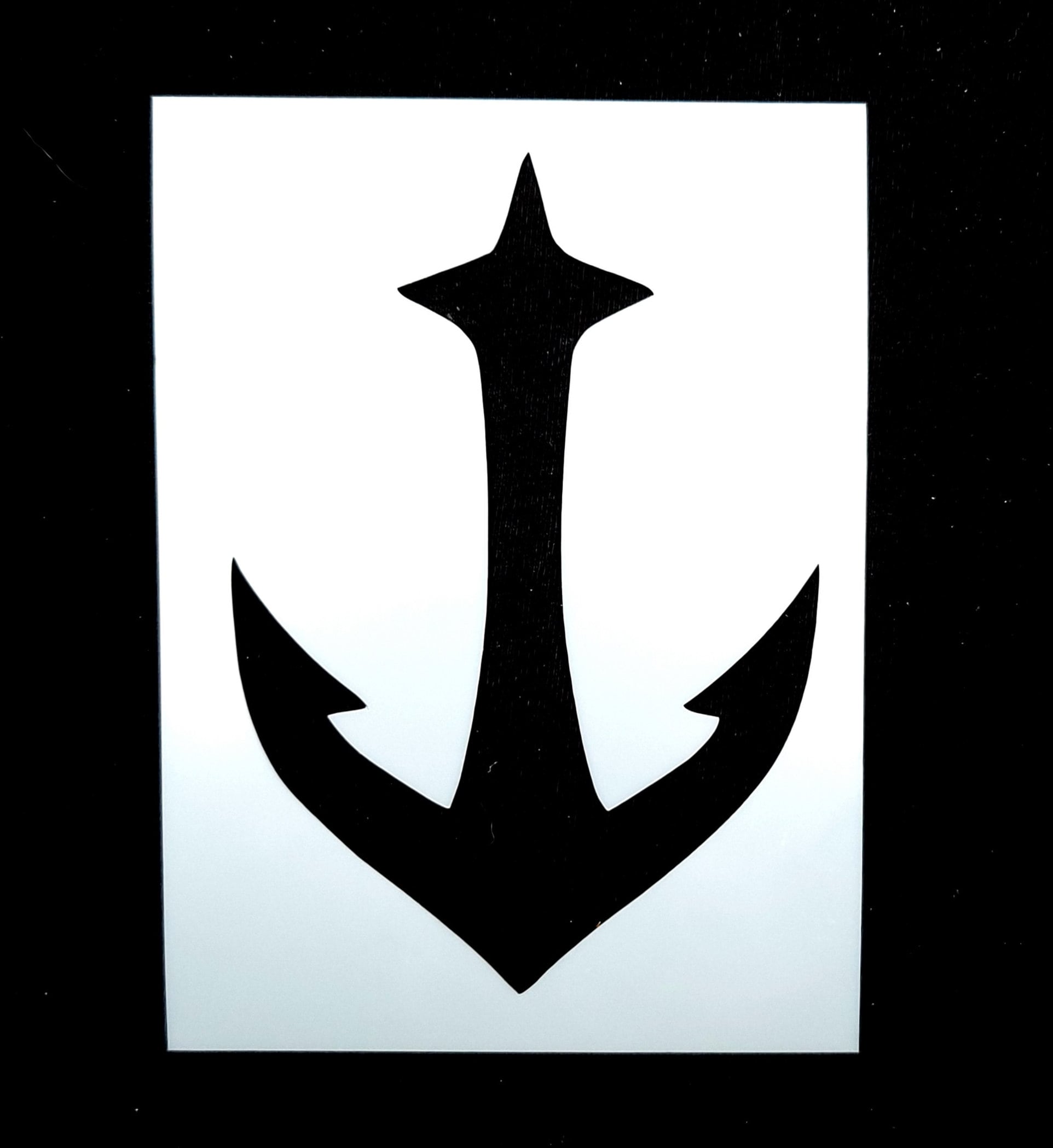 Simple Anchor Stencil