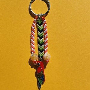 Chevron Keychain / Animal Keychain - Etsy