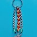 Chevron Keychains / Ocean Keycahins - Etsy
