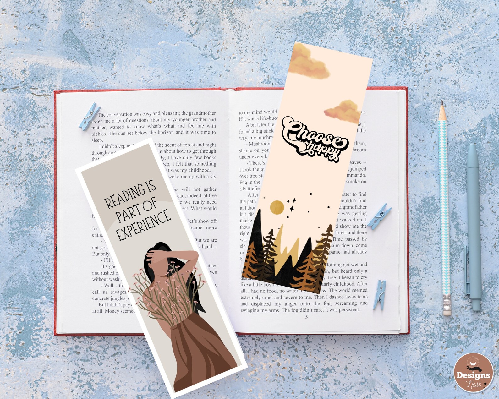 Bookmark Sublimation Designs MEGA BUNDLE, Printable Bookmark Wrap ...