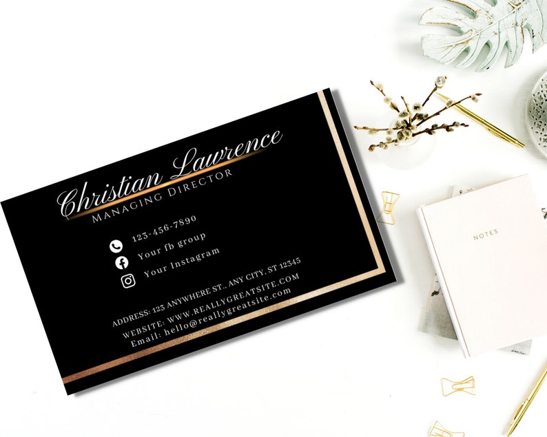 Simple Body Sculpting Business Card Template, Black Body Contouring ...