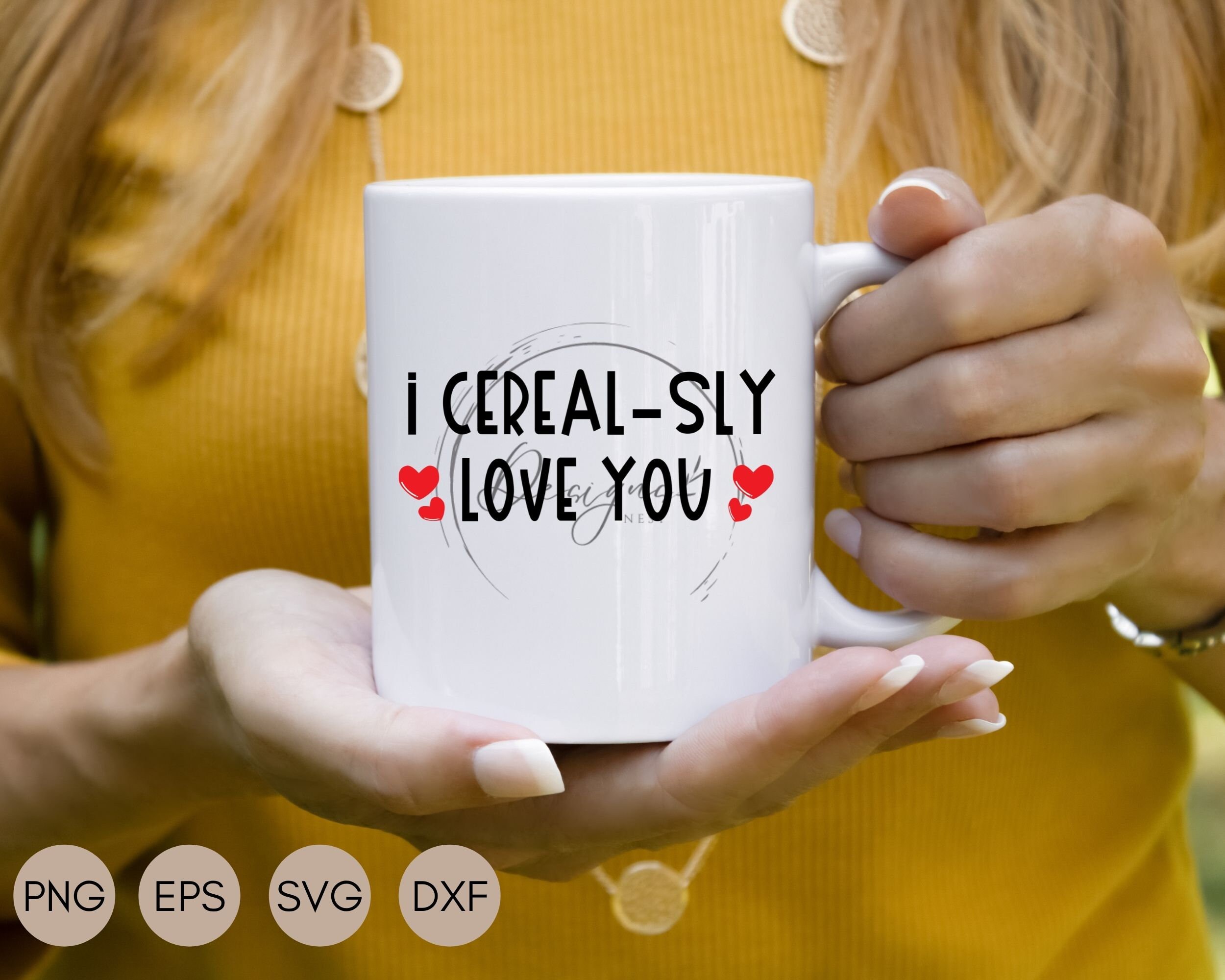 I Cereal-sly Love You SVG I Cerealsly Love You Cereal - Etsy