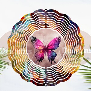 Butterfly Wind Spinner Png, 6 DESIGNS, High Quality Butterfly Spinner ...
