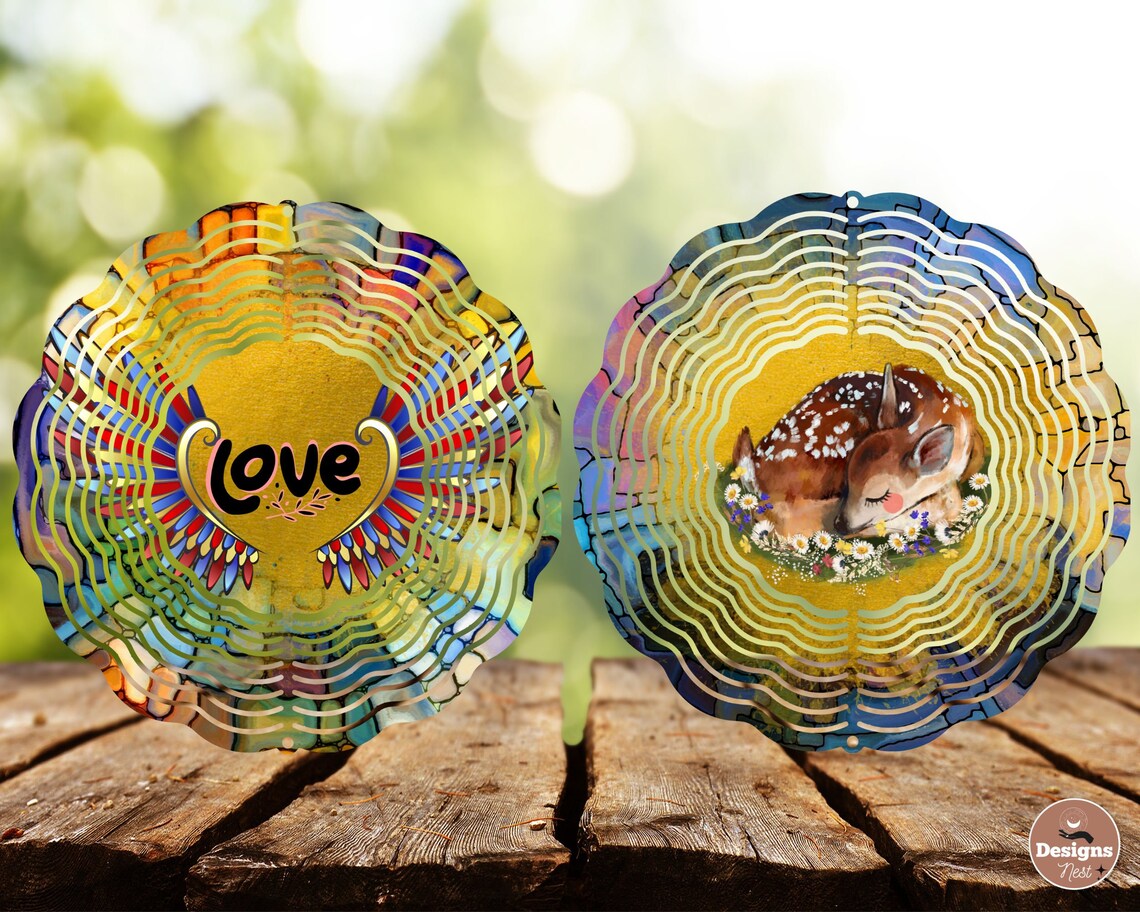 Wind Spinner Sublimation Designs High Quality Trendy 15 - Etsy