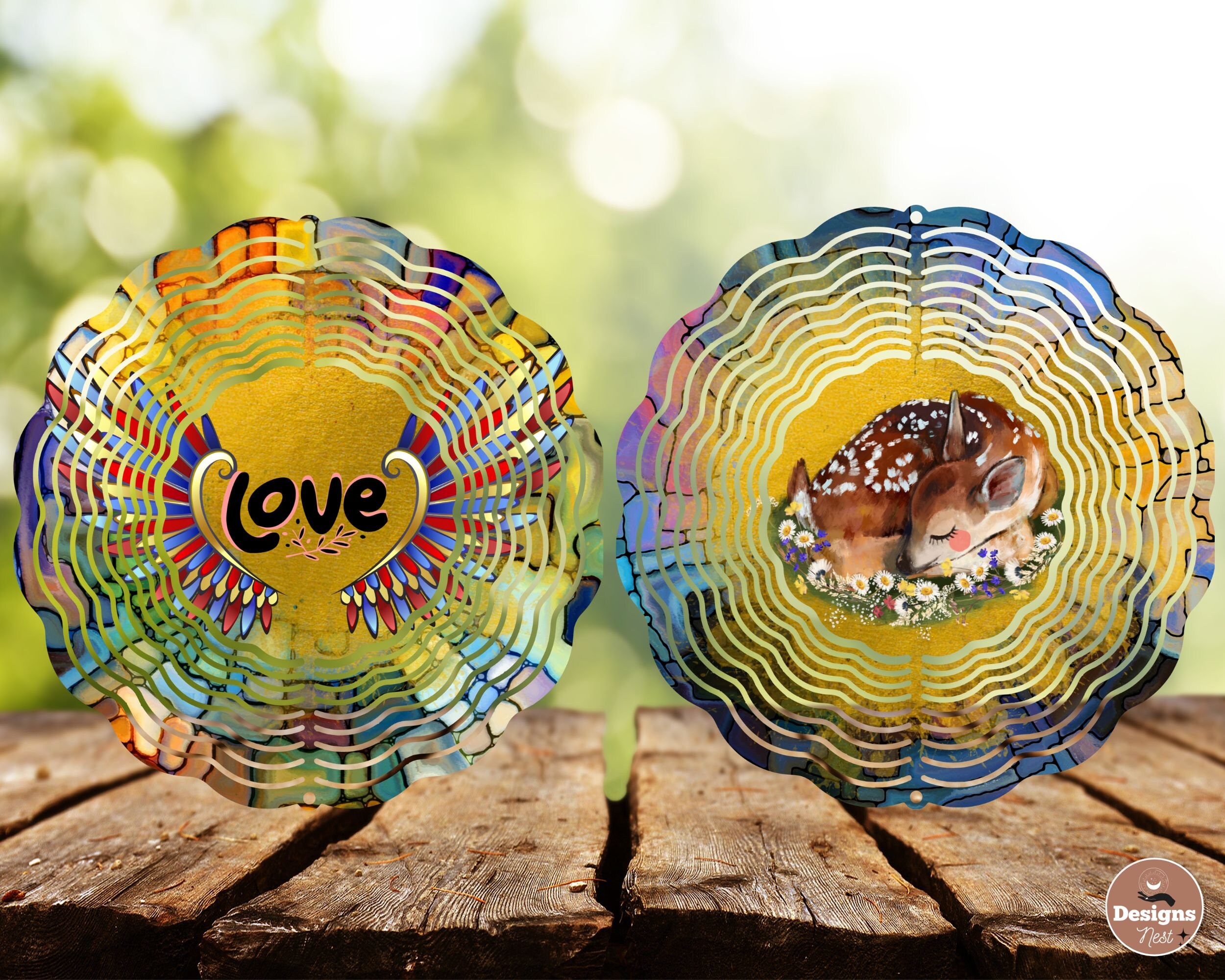 Wind Spinner Sublimation Designs High Quality Trendy 15 - Etsy