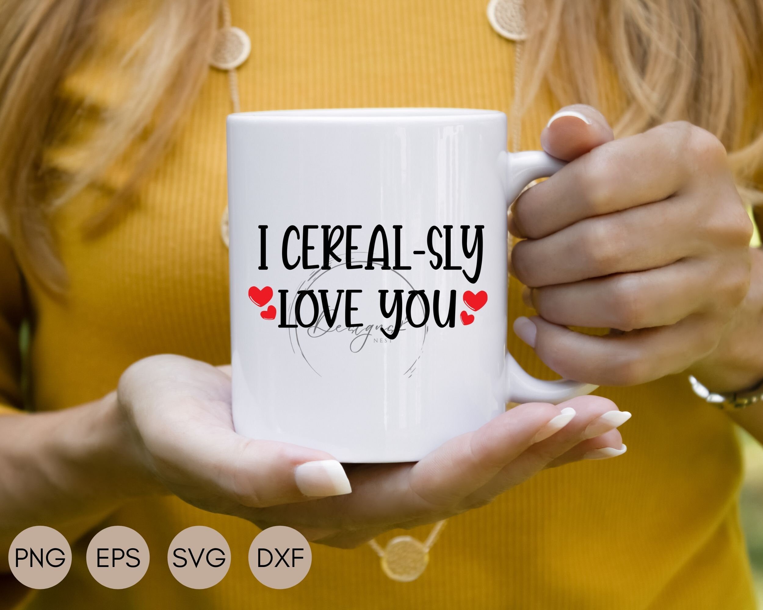 I Cereal-sly Love You SVG I Cerealsly Love You Cereal - Etsy