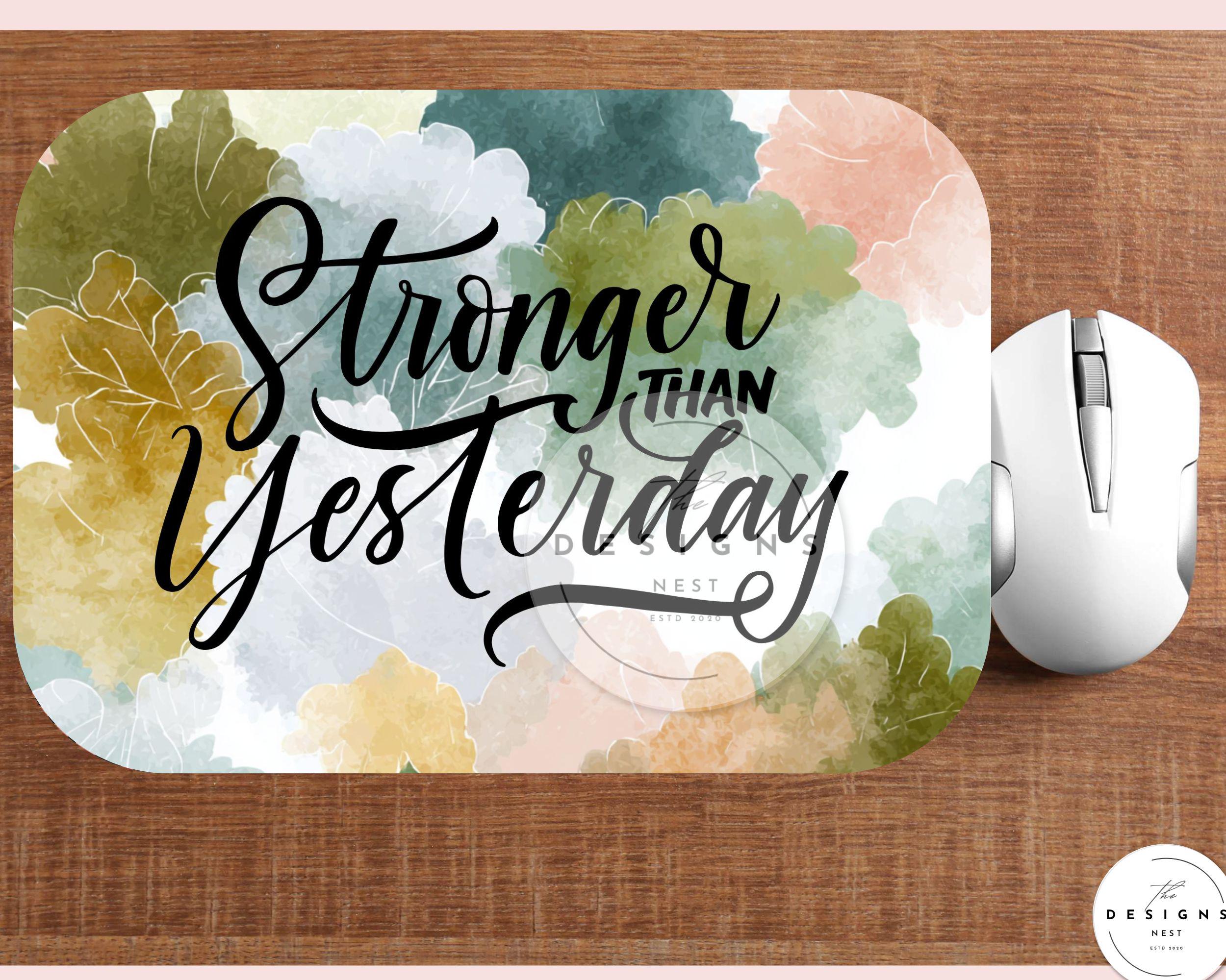 Positive Quotes Mouse Pad Sublimation Design Bundle, Computer Mouse Pad ...