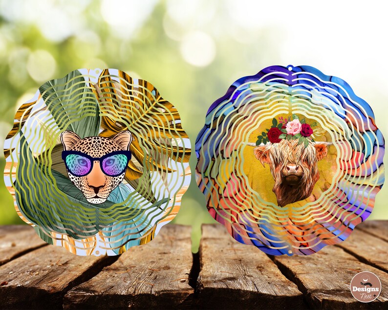 Wind Spinner Sublimation Designs High Quality Trendy 15 - Etsy