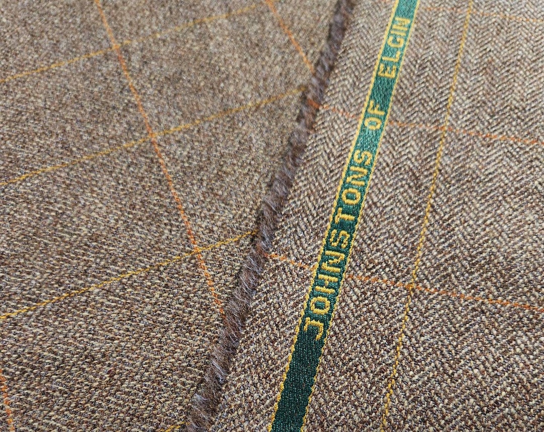 Moor Weave Saxony Tweed 100% Pure Wool Premium Scottish - Etsy