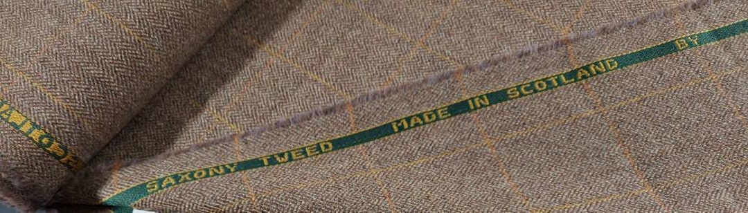 Moor Weave Saxony Tweed 100% Pure Wool Premium Scottish - Etsy