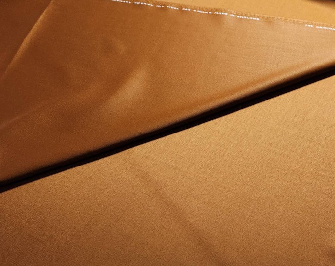 Imperial Golden Toffee 323 S.selka Heavy Weight Fine Wool Fabric ...