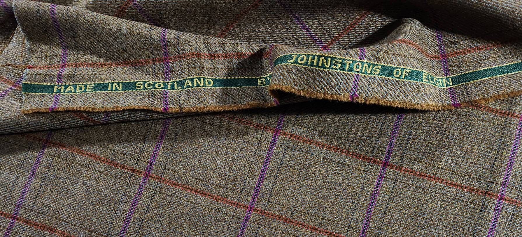 Heath Weave Saxony Tweed 100% Pure Wool Premium Scottish - Etsy Canada