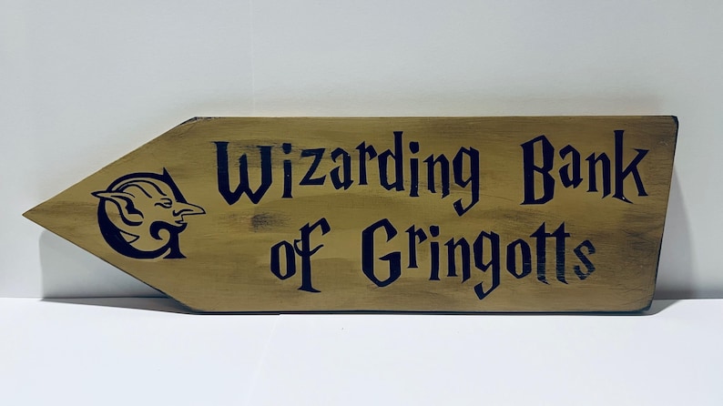 Individual Harry Potter Directional Signs - Etsy