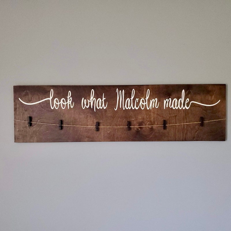 Look What I Made Sign - Etsy