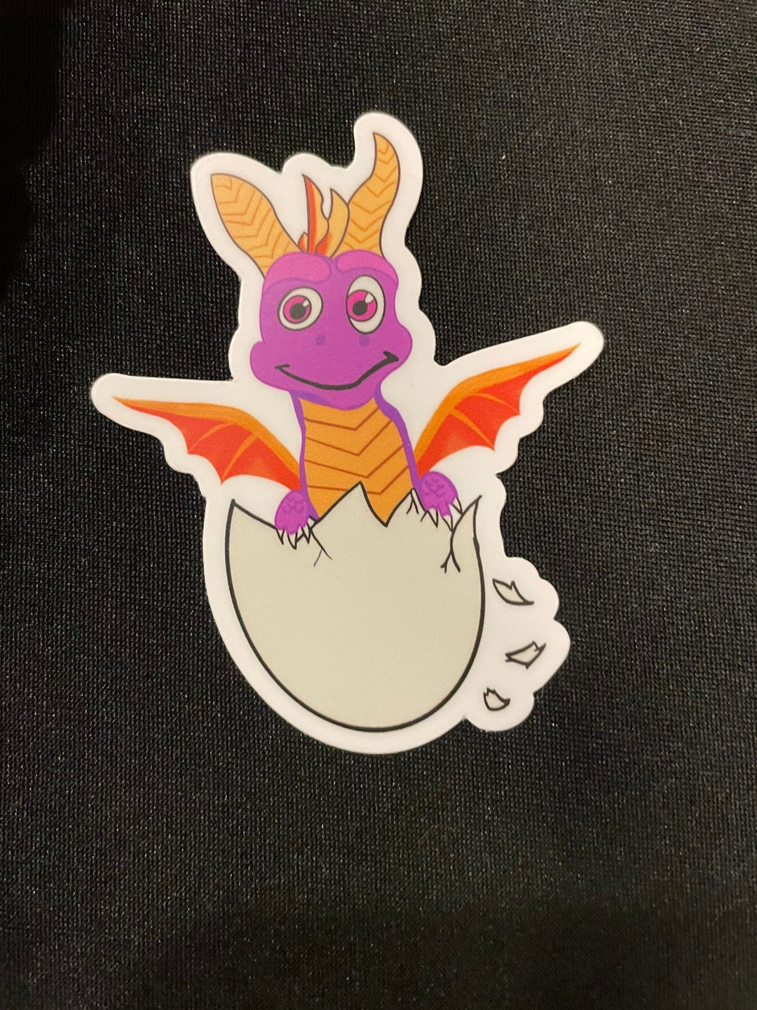 Purple Dragon Sticker - Etsy