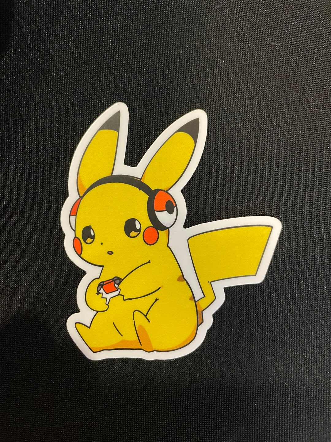 Pikachu Gamer Sticker - Etsy
