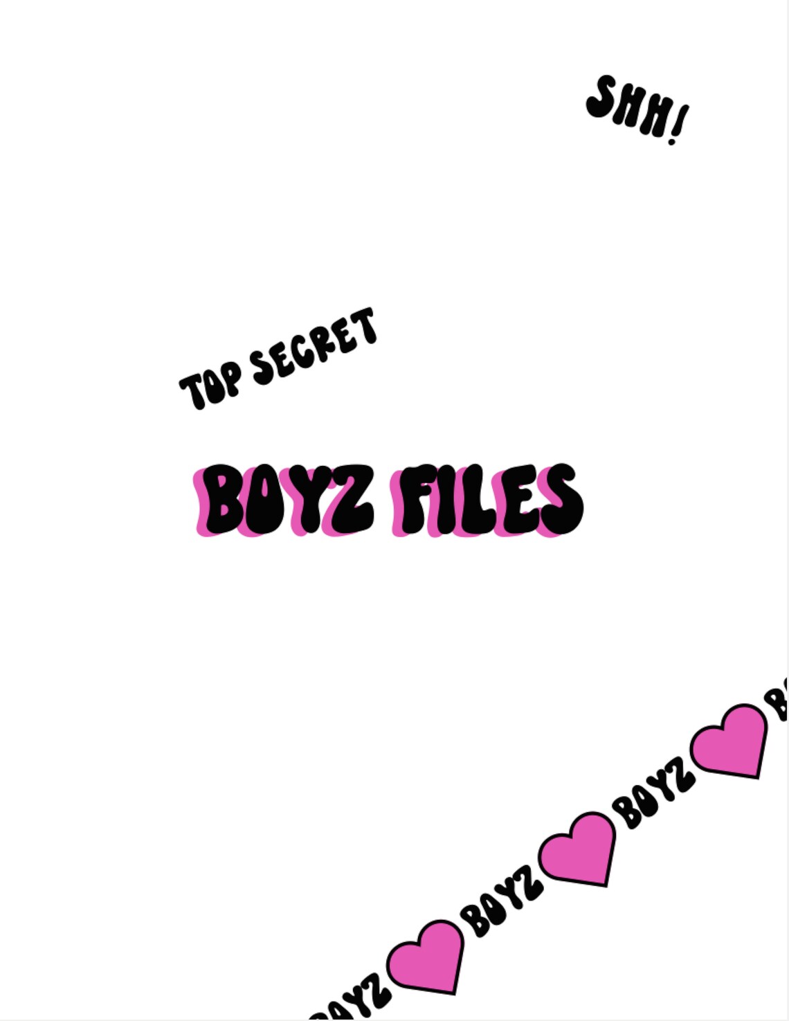Boyz Files, Dating Printable, Boy Tracker, Boyfriend Tracking Journal ...