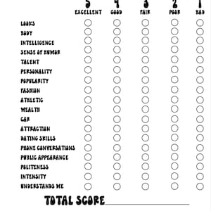 Boyz Files, Dating Printable, Boy Tracker, Boyfriend Tracking Journal ...