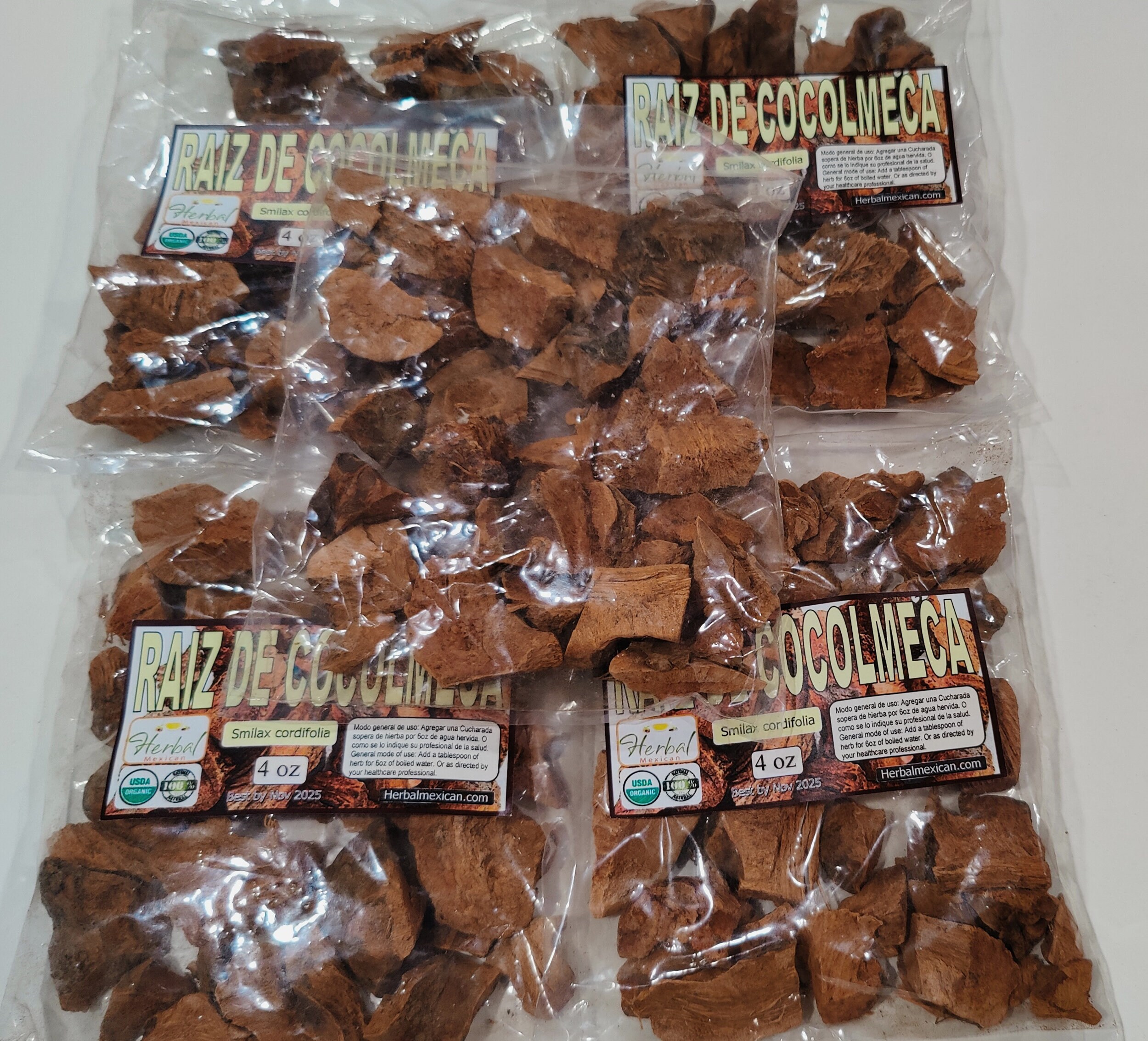 Cocolmeca 4oz Herbal Tea Raiz De Cocolmeca Mexican Herbs Smilax ...
