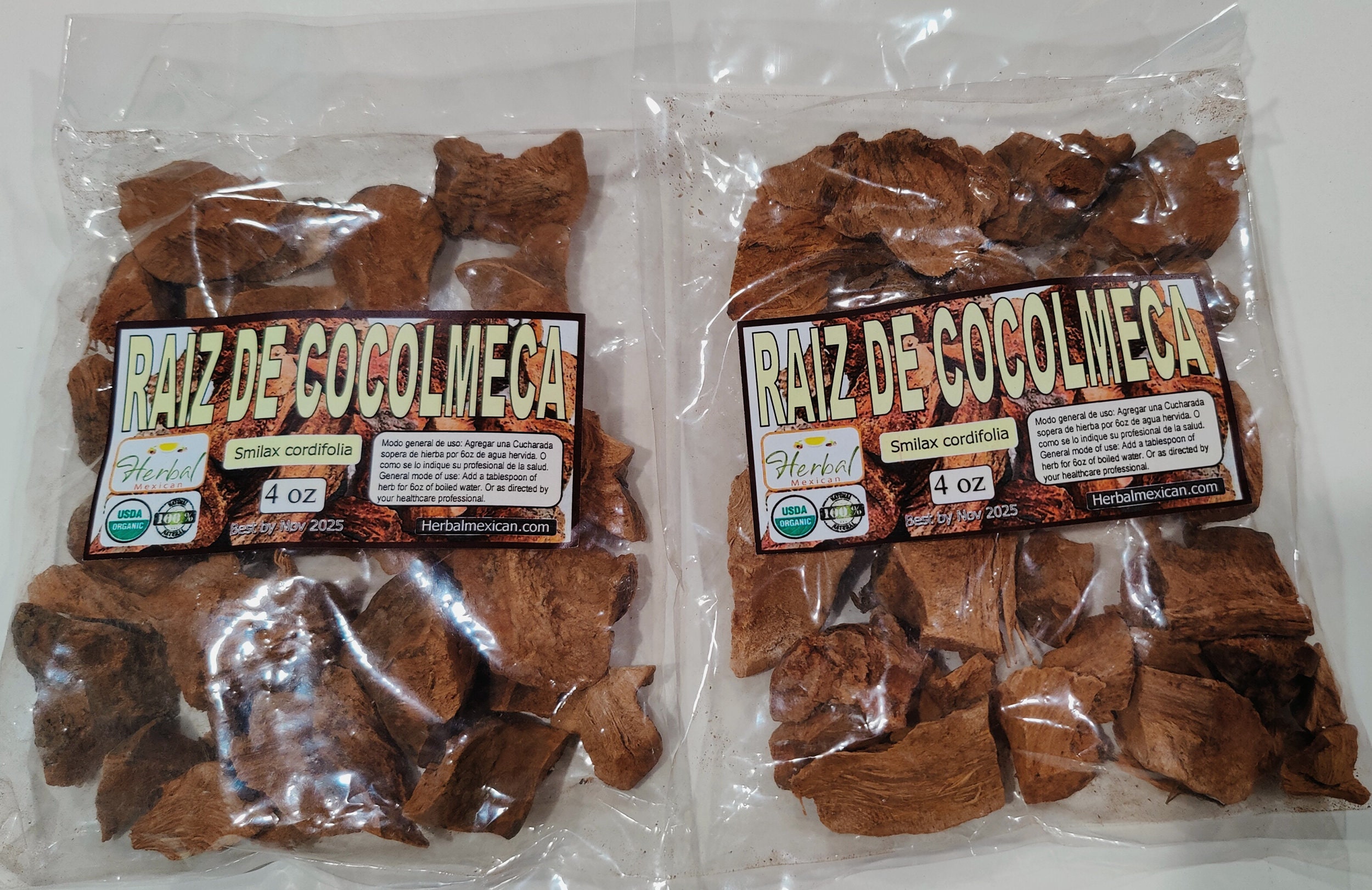 Cocolmeca 4oz Herbal Tea Raiz De Cocolmeca Mexican Herbs Smilax ...